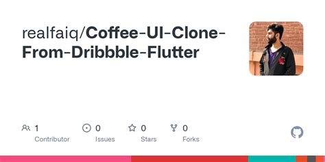 GitHub Realfaiq Coffee UI Clone From Dribbble Flutter