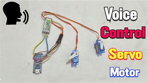 Voice Control Servo Motor Using Arduino Electrical Bro Youtube