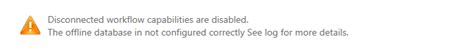 How To Fix The Disconnected Workflow Message If No Sql Or Data Manager