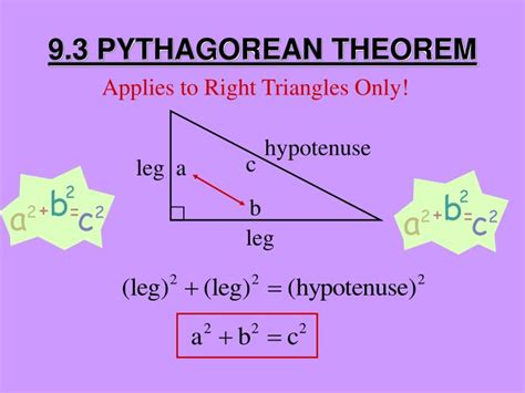 PPT 4 9 Pythagorean Theorem PowerPoint Presentation ID 2435965