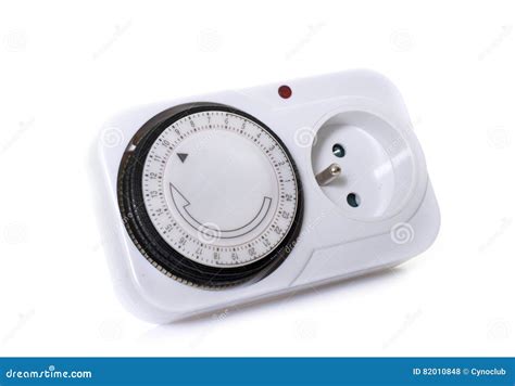 Electrical Socket Timer Stock Photo Image Of Adapter