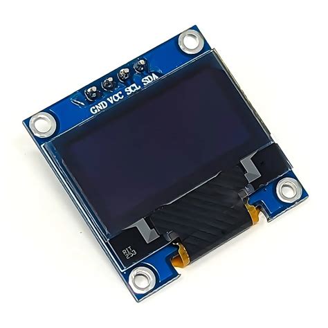 ماژول نمایشگر Oled آبی 1 3 اینچ دارای ارتباط Spi I2c با درایور Sh1106