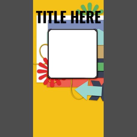 Travelers Notebook Layout Templates Kit Layout Template D