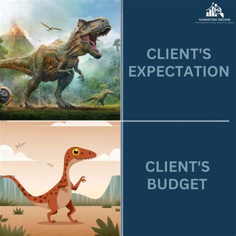 Clients Expectation Vs Clients Budget Humor For Digital Marketing