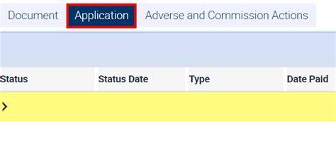 Check Application Status