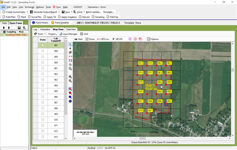 Create Soil Sampling Grid FieldX Inc