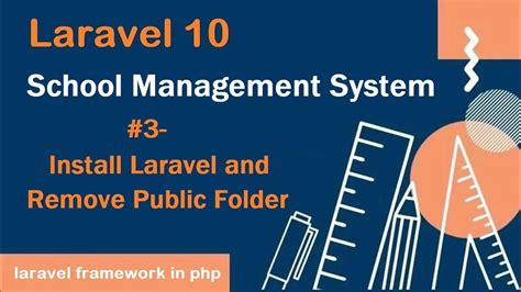 3 Install Laravel And Remove Public Folder School Management System