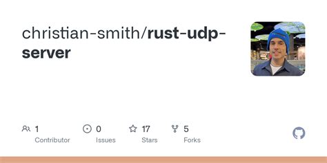 Github Christian Smithrust Udp Server