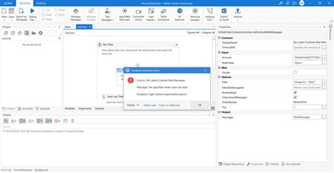 the specified folder does not exist system argumentexception
