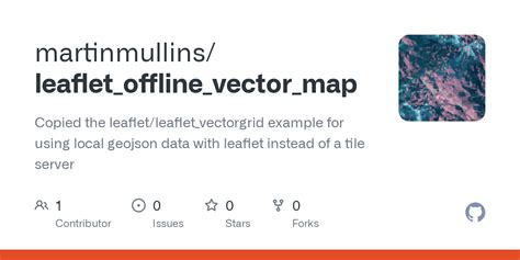 Github Martinmullins Leaflet Offline Vector Map Copied The Leaflet Leaflet Vectorgrid Example