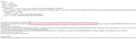 Php Amzon Sp Api The Request Signature We Calculated Does Not Match The Signature You