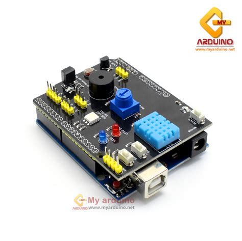 Multi Function Expansion Board Dht11 Temperature And Humidity Lm35 บอร์ดทดลอง Arduino อเนก