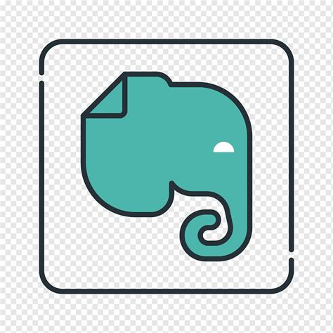 Evernote Notepad Catatan Ikon Media Sosial Png PNGWing