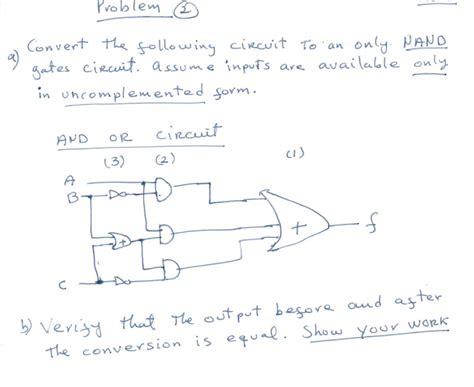 Solved Problem ③ Lo Convert the following circuit To an Chegg com