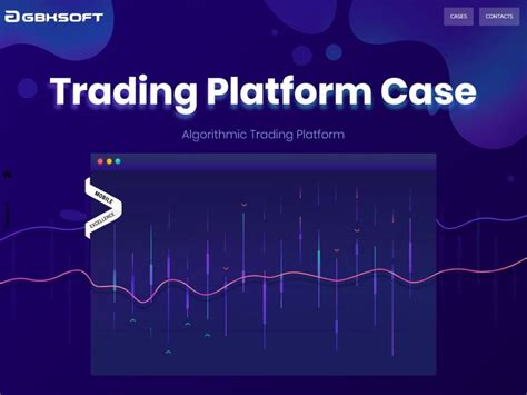Algorithmic Trading App Case Sites Gallery Css Design Awards Winner