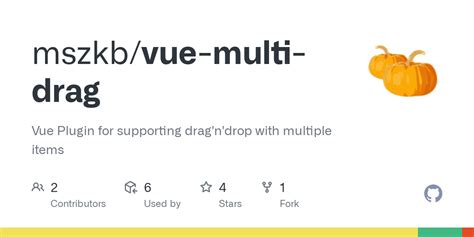 Github Mszkbvue Multi Drag Vue Plugin For Supporting Dragndrop With Multiple Items