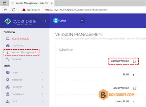 how to upgrade the cyberpanel on linux