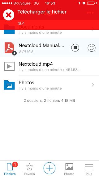 Ios App Problem Download And Upload Files 🍏 Ios Nextcloud Community