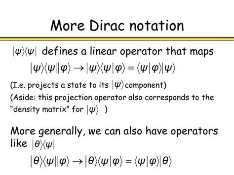 Ppt Dirac Notation And Spectral Decomposition Powerpoint Presentation