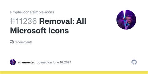 Removal All Microsoft Icons Issue 11236 Simple Icons Simple Icons GitHub