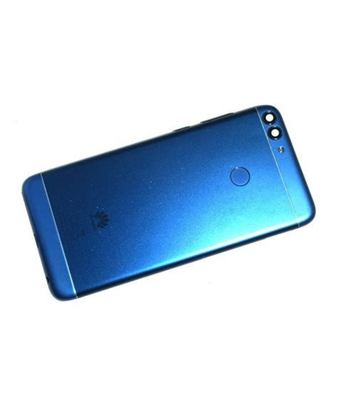 Tapa Trasera Para Huawei P Smart Azul Original Repuesto De M Vil