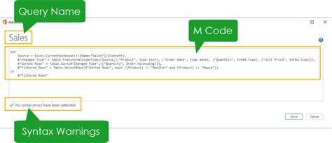 Introduction To Power Query M Code This Unruly