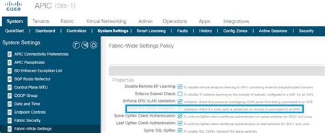 Understand Aci Enforce Domain Validation Cisco