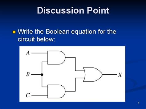 Chapter 5 Boolean Algebra And Reduction Techniques 1
