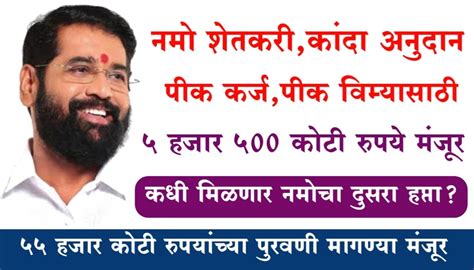 Maharashtra Winter Session नमो शेतकरीपीकविमाकांदा अनुदान यासाठी 5