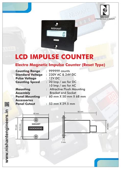 LCD Impulse Counter At Piece Impulse Counters In Mumbai ID