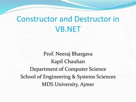 Constructor In Java Ppt