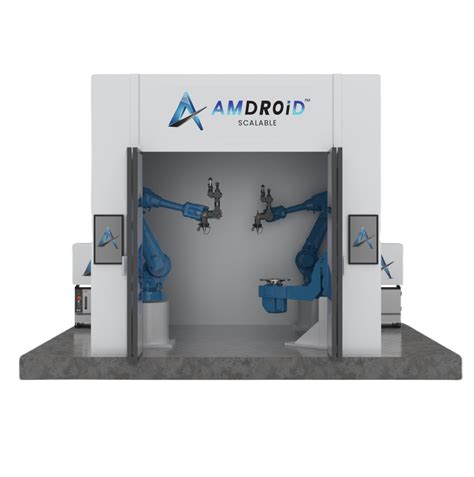 Amdroid Scalable Metal 3d Printer Laser Wire Ded System