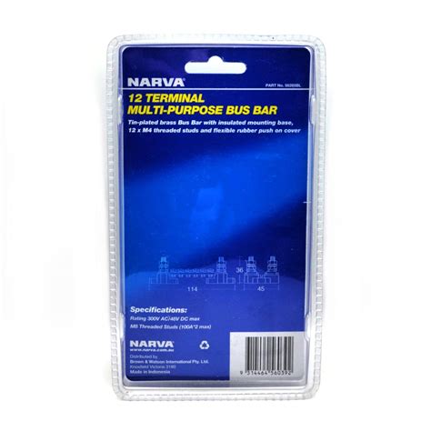 Narva Bus Bar 12 Way Terminal Block