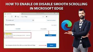 How To Enable Smooth Scrolling In Microsoft Edge 2024 Guide Social Tech