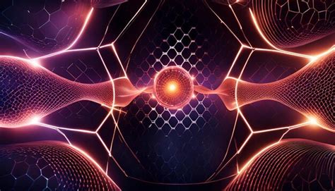 Tech Quantum Patterns Premium Ai Generated Image