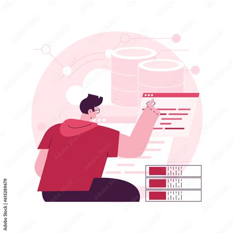 Vecteur Stock Big Data Analytics Abstract Concept Vector Illustration Big Data Mining