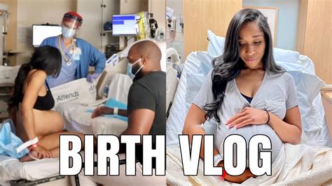 Birth Vlog Raw Real Emotional Unmedicated Birth Vlog Jennifer