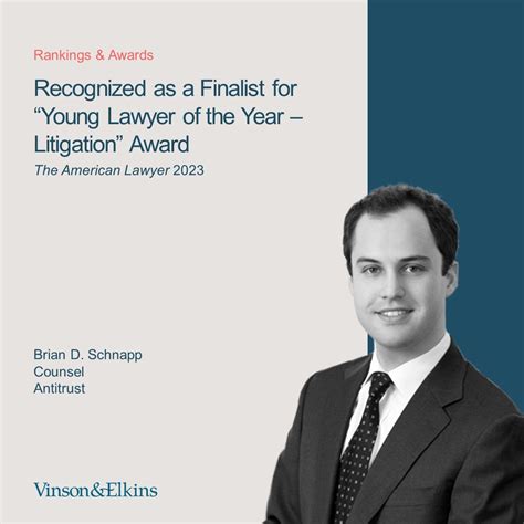 Brian Schnapp On Linkedin Thrilled To Be Selected As A Finalist For