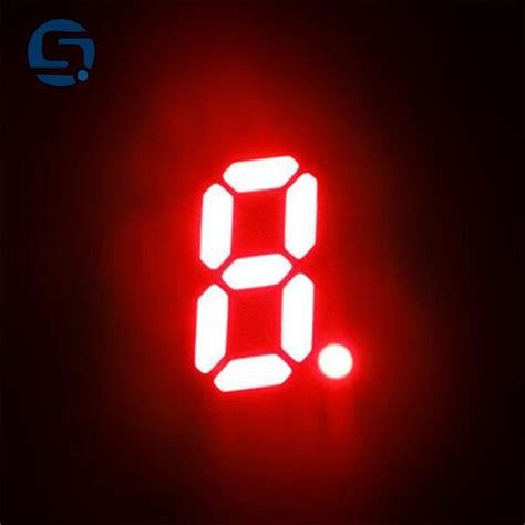 China 0 3 Inch White 1 Digit 7 Segment LED Digital Display Manufacturers Factory