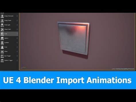 Tutorial Exporting Blender FBX Animations To Unreal Engine BlenderNation Blender Blender