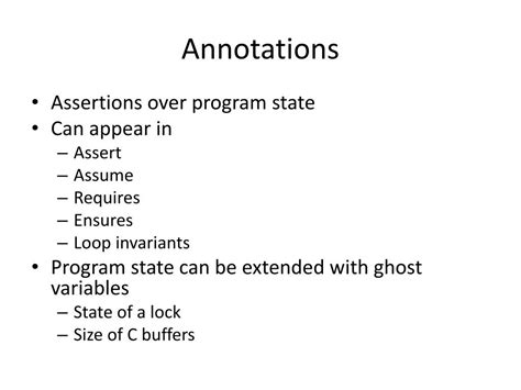 Ppt Using Smt Solvers For Program Analysis Shaz Qadeer Research In