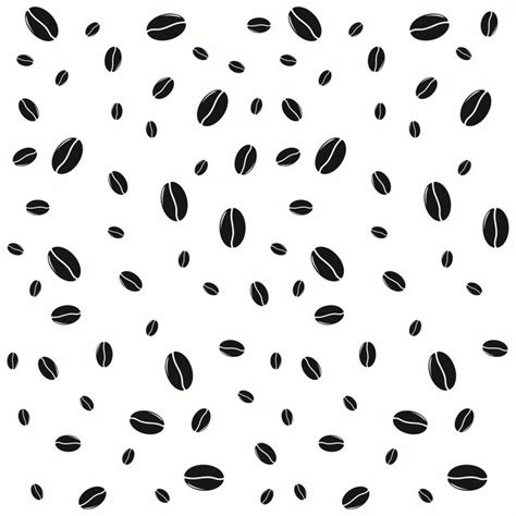 커피 패턴 벡터 프리미엄 벡터