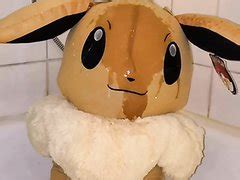 Plushies Soaking My Big Eevee Plush ThisVid Com