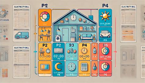 ¿qué Significa P1 P2 P3 P4 P5 Y P6 En La Factura De La Luz Voltaris