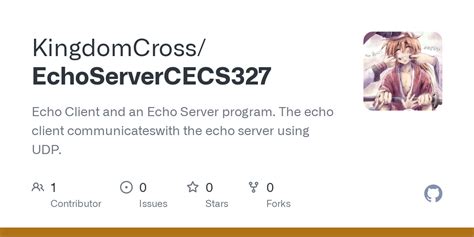 Github Kingdomcrossechoservercecs327 Echo Client And An Echo Server