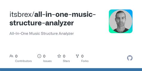 Github Itsbrexall In One Music Structure Analyzer All In One Music