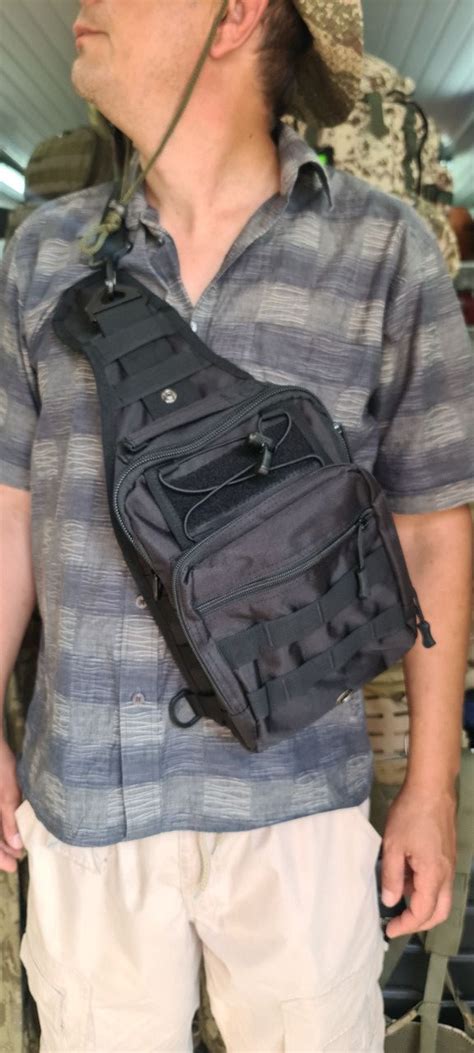 Сумка Рюкзак Тактическая для Военных Армейская Нагрудная Городская для ...