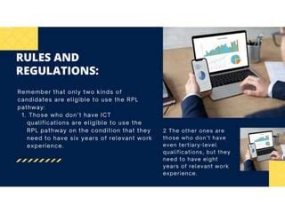Rules And Regulations For RPL PPT
