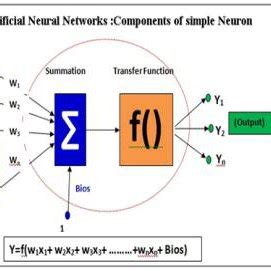 Components Of Simple Neuron In The Artificial Neural Network With Set Download Scientific