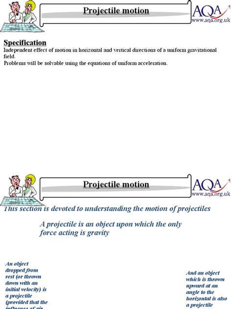 lesson 4 horizontal projectiles pdf projectiles speed
